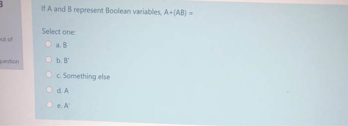 Solved X Y And Z Represent Boolean Variables If F Xyz 5065