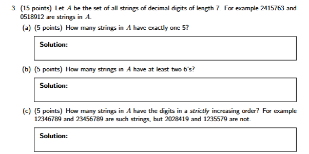 Solved 3. ( 15 ﻿points) ﻿Let \( ﻿A \) ﻿be the set of all | Chegg.com