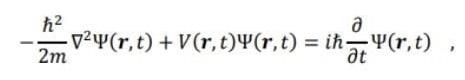 Solved Show that the time-dependent schrodinger equation: | Chegg.com