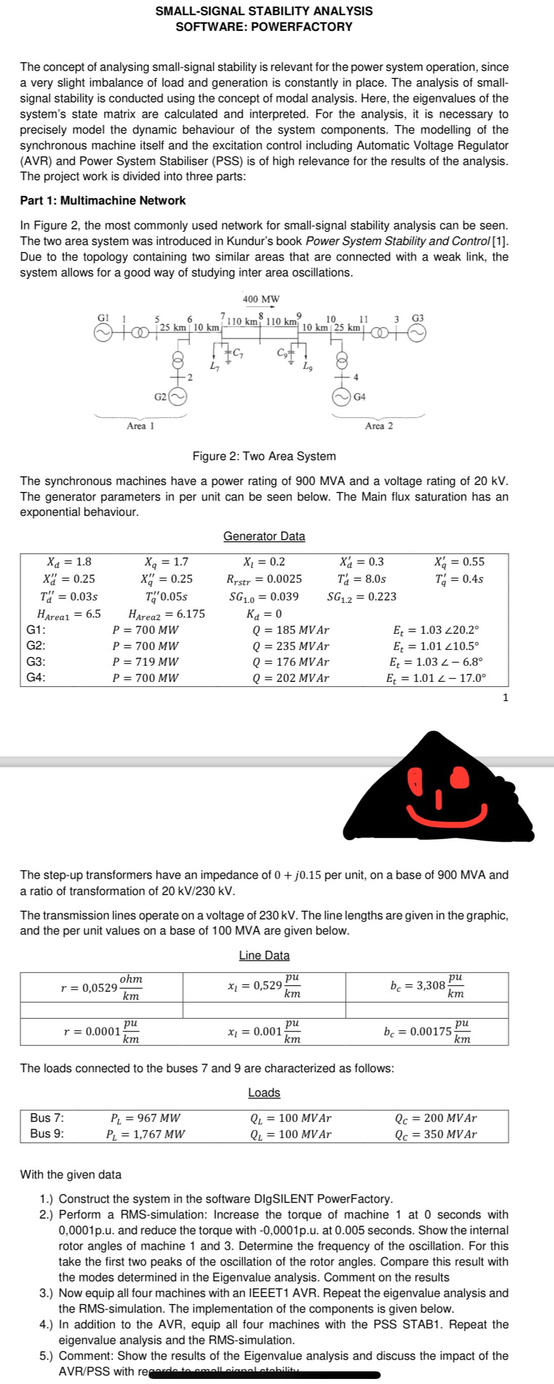 Solved SMALL-SIGNAL STABILITY ANALYSIS SOFTWARE: | Chegg.com