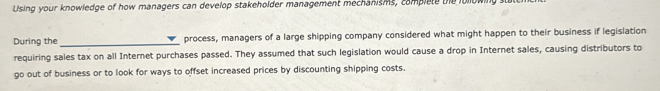 Solved Using your knowledge of how managers can develop | Chegg.com