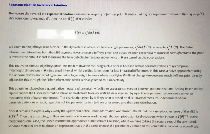 Reparametrization Invariance: Computation Example 3 | Chegg.com