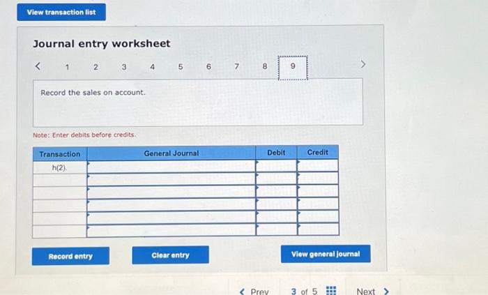 Solved Journal entry worksheet 1234 9 The company applies | Chegg.com
