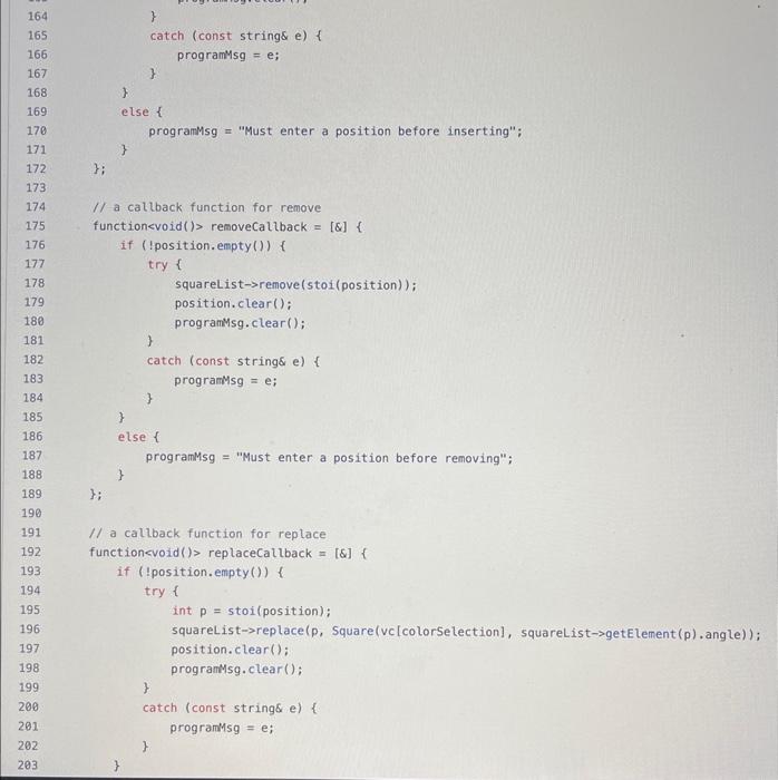 Solved I need help with this C++ project. This project needs | Chegg.com