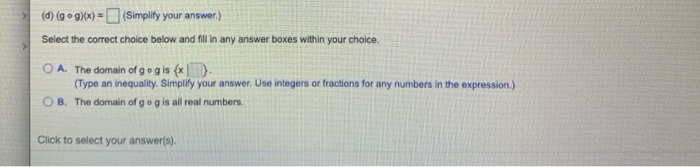 Solved Quesuon pt For f(x) = (x and g(x) = 4x + 5, find the | Chegg.com Solved Quesuon pt For f(x) = (x and g(x) = 4x + 5, find the | Chegg.com