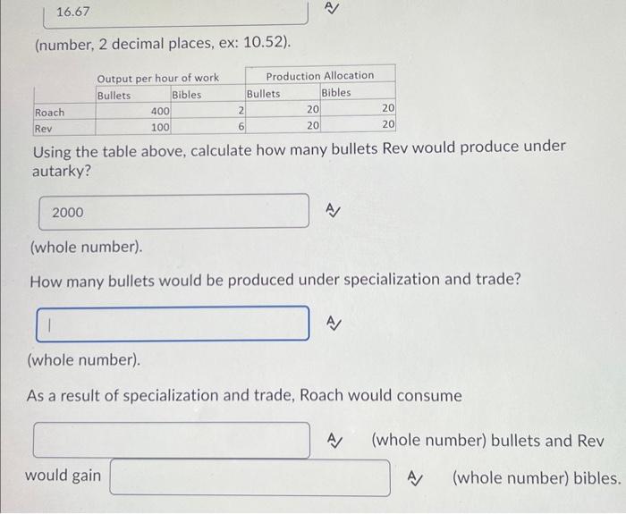 Solved Rev's opportunity cost for producing bibles is: | Chegg.com