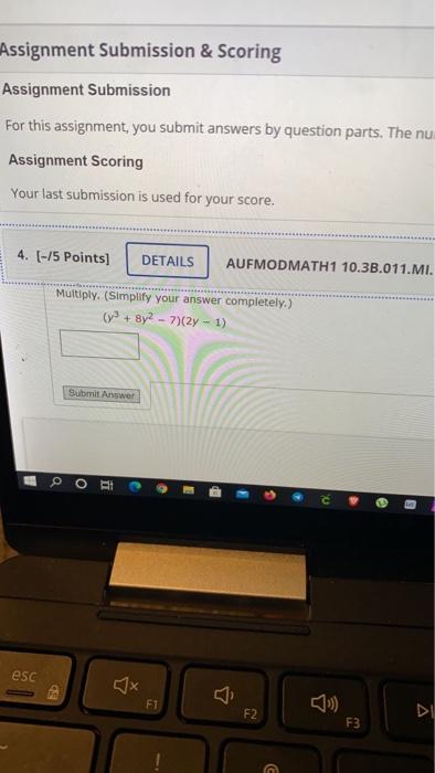 Solved Assignment Submission & Scoring Assignment Submission | Chegg.com