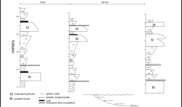 GEOLOGY 2165 LAB: SEQUENCE STRATIGRAPHIC CORRELATION | Chegg.com