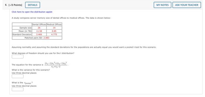 Solved Click here to open the distribution applet A study | Chegg.com