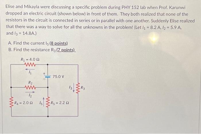 Solved Elise and Mikayla were discussing a specific problem | Chegg.com