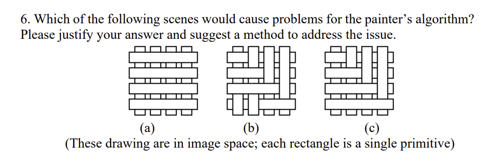 Solved Which of the following scenes would cause problems | Chegg.com