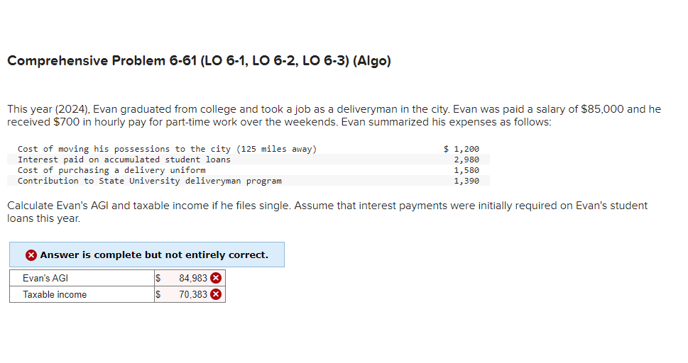 Solved Comprehensive Problem 6-61 (LO 6-1, ﻿LO 6-2, ﻿LO | Chegg.com