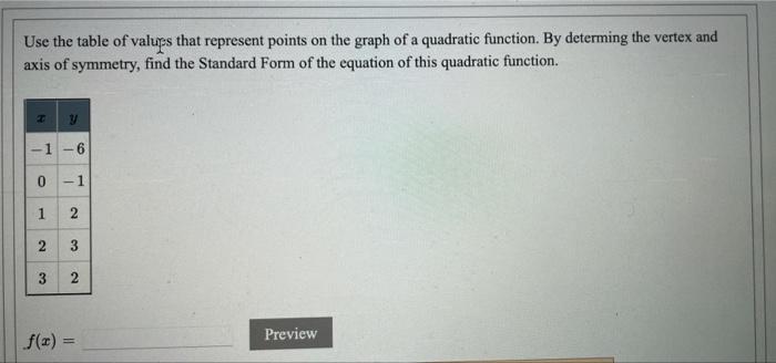 [Solved]: please help Use the table of valuses that represen