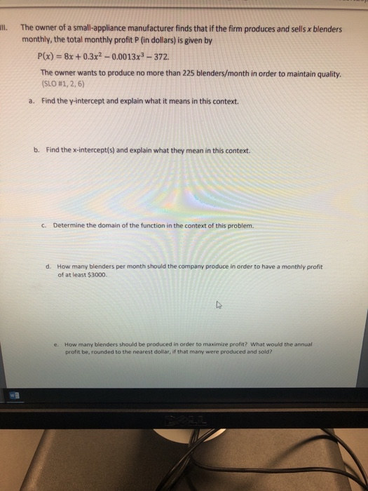 Solved MAT 171 Signature Assignment Name: (Blank spaces | Chegg.com