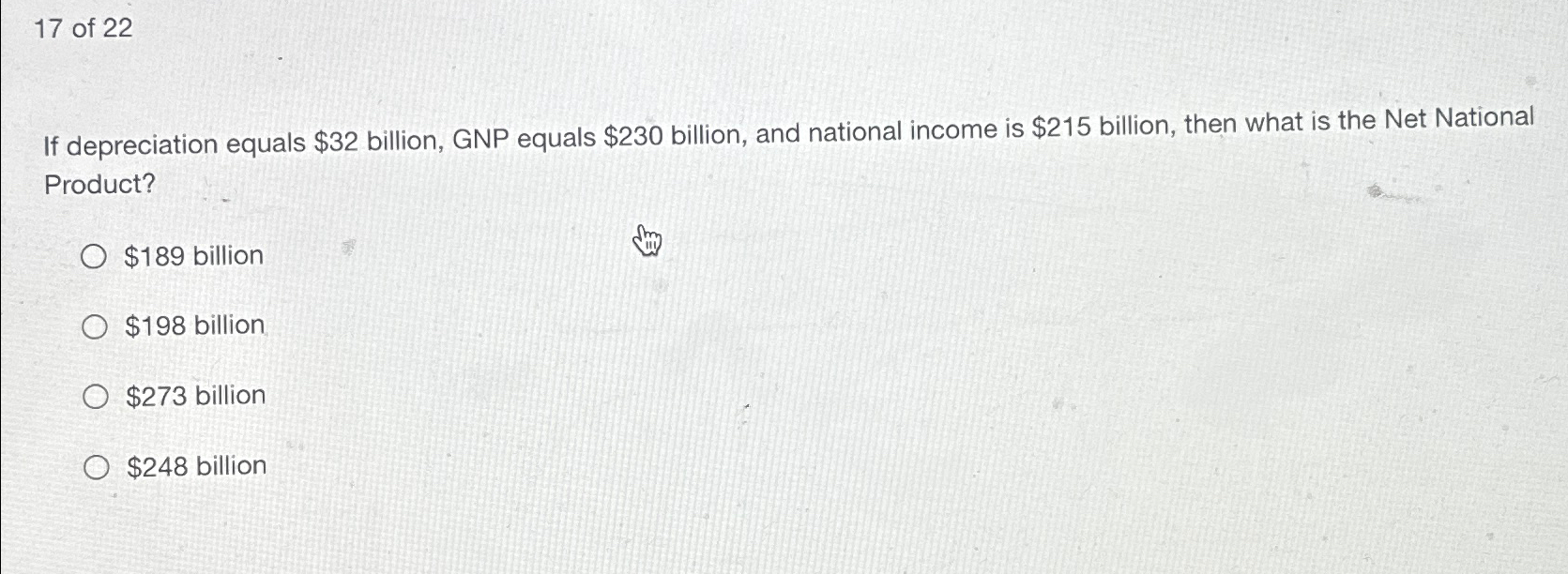 Solved If depreciation equals $32 billion, GNP equals $230 | Chegg.com Solved If depreciation equals $32 billion, GNP equals $230 | Chegg.com
