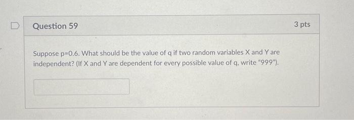 Solved J. Two Random Variables Let X be a random variable | Chegg.com