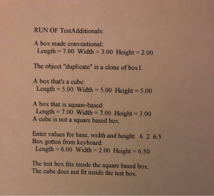 Solved Question 1 (a) Write the code for an overloaded | Chegg.com