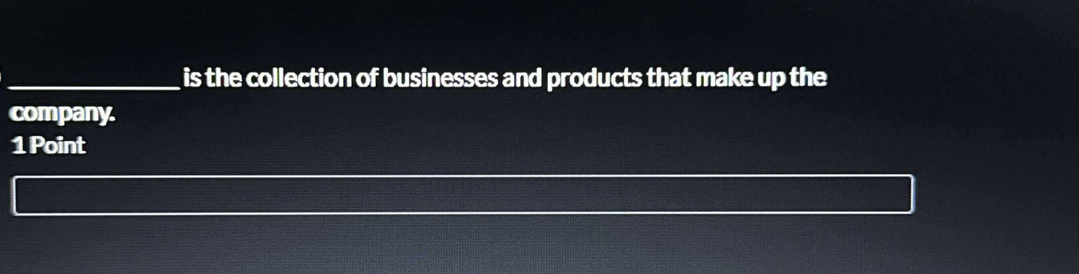 Solved q,is the collection of businesses and products that | Chegg.com