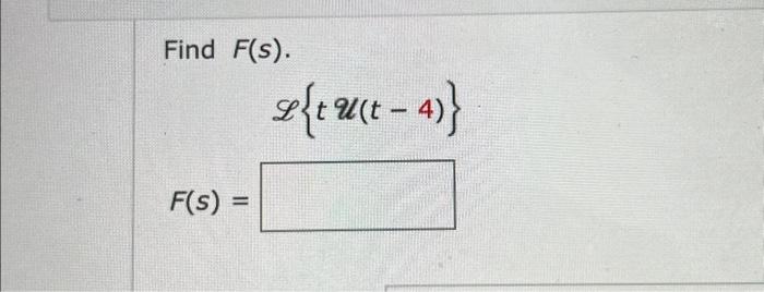 Solved Find f(t) | Chegg.com