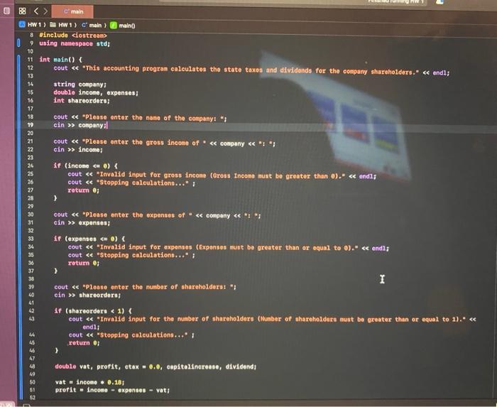 Solved i am not getting these outputs with the code that i | Chegg.com