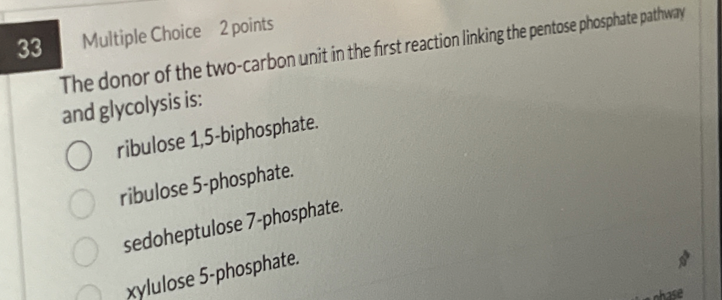 High Quality SOLUTION 33 ﻿Multiple Choice 2 ﻿pointsThe donor of the | Chegg.com