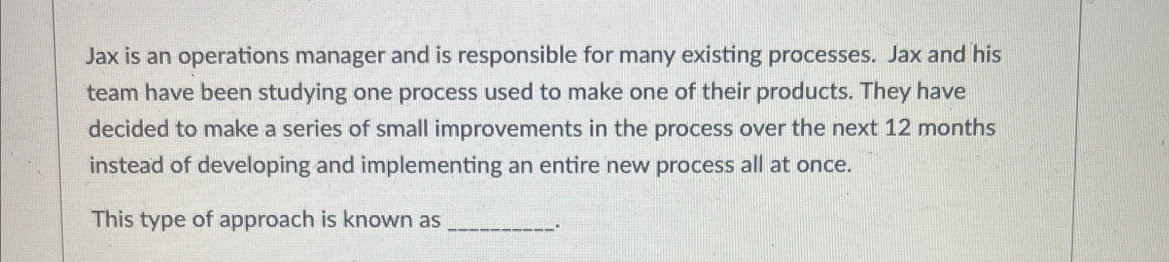 Solved Jax is an operations manager and is responsible for | Chegg.com