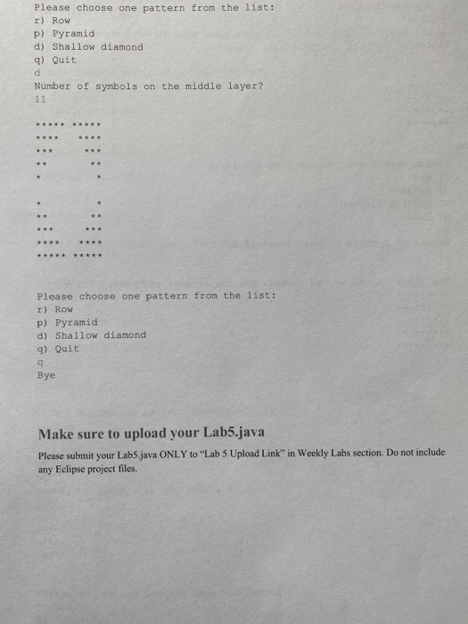 Solved Cse 110 Lab 5 Lab Topics More Loops And Nested Loops 9265