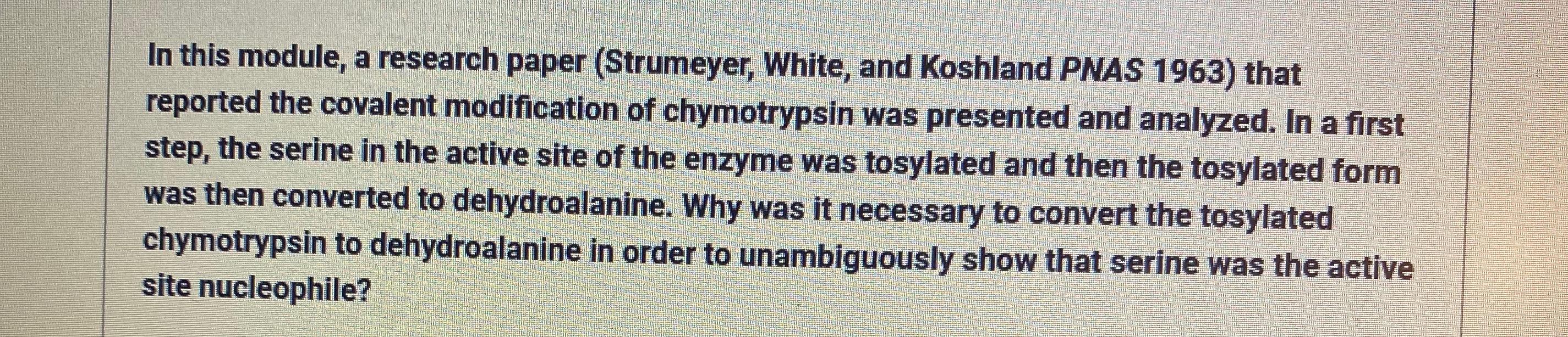 Solved In this module, a research paper (Strumeyer, ﻿White, | Chegg.com