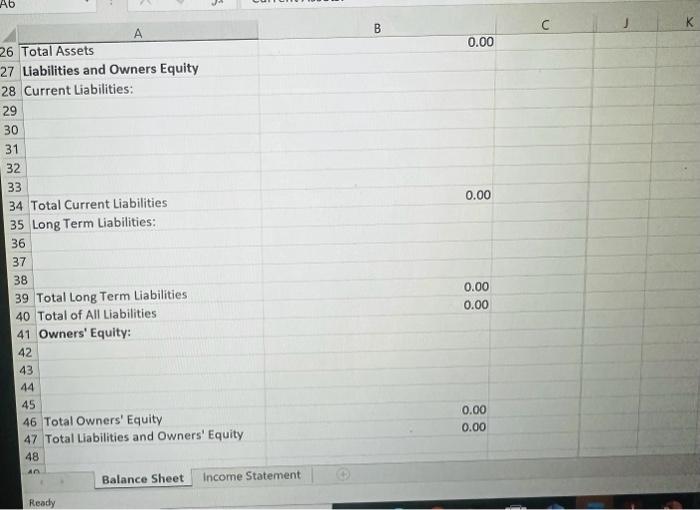 Solved fill in the missing places on the balance sheet and | Chegg.com