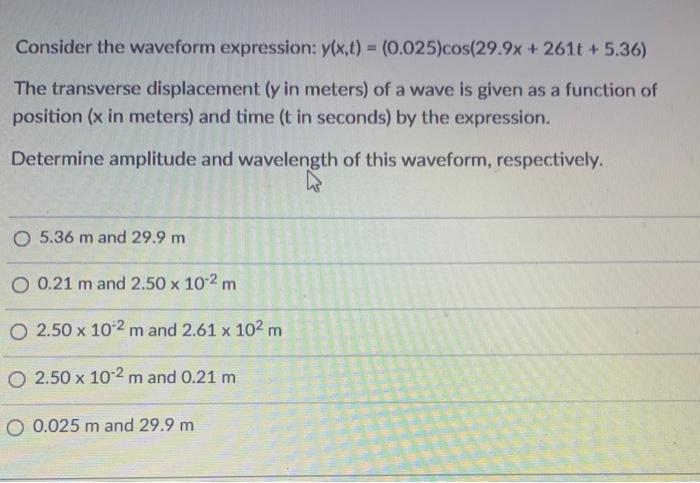 Solved Consider the waveform expression: | Chegg.com