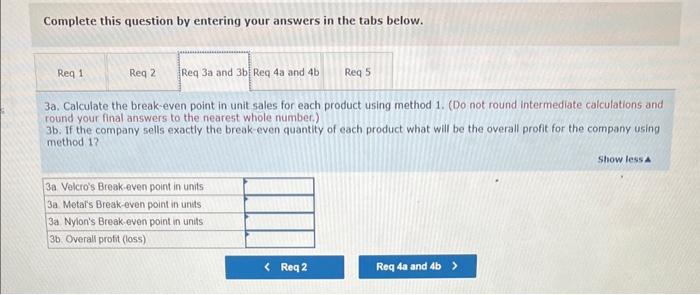 Solved Piedmont Fasteners Corporation makes three different | Chegg.com