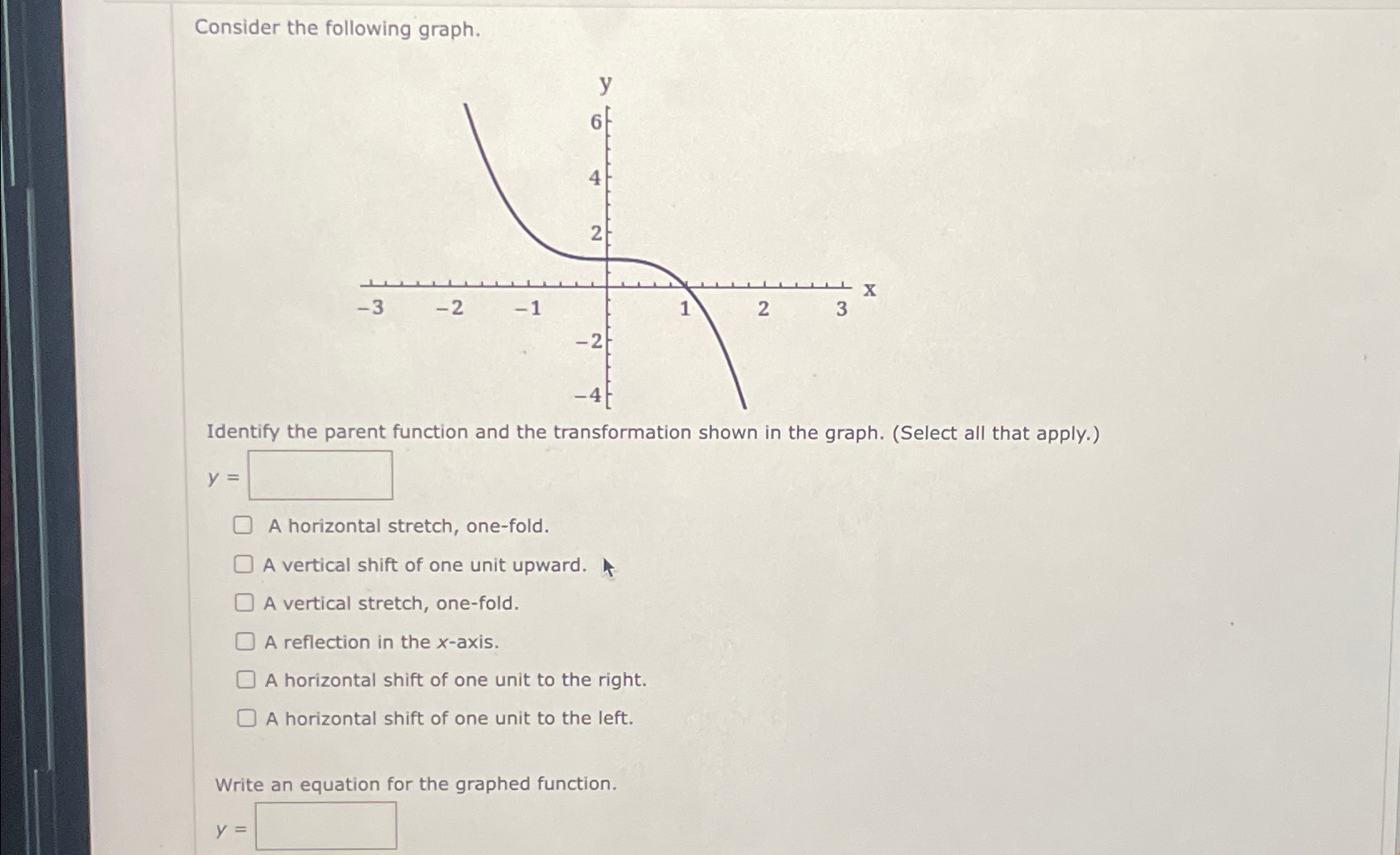 Consider the following graph.Identify the parent | Chegg.com