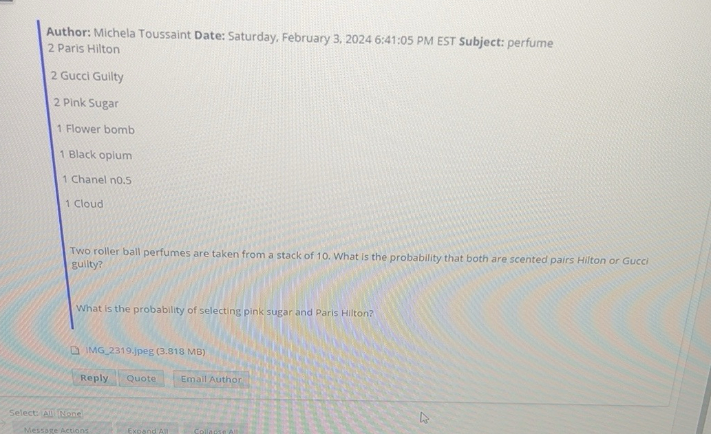 Solved Author: Michela Toussaint Date: Saturday, February | Chegg.com