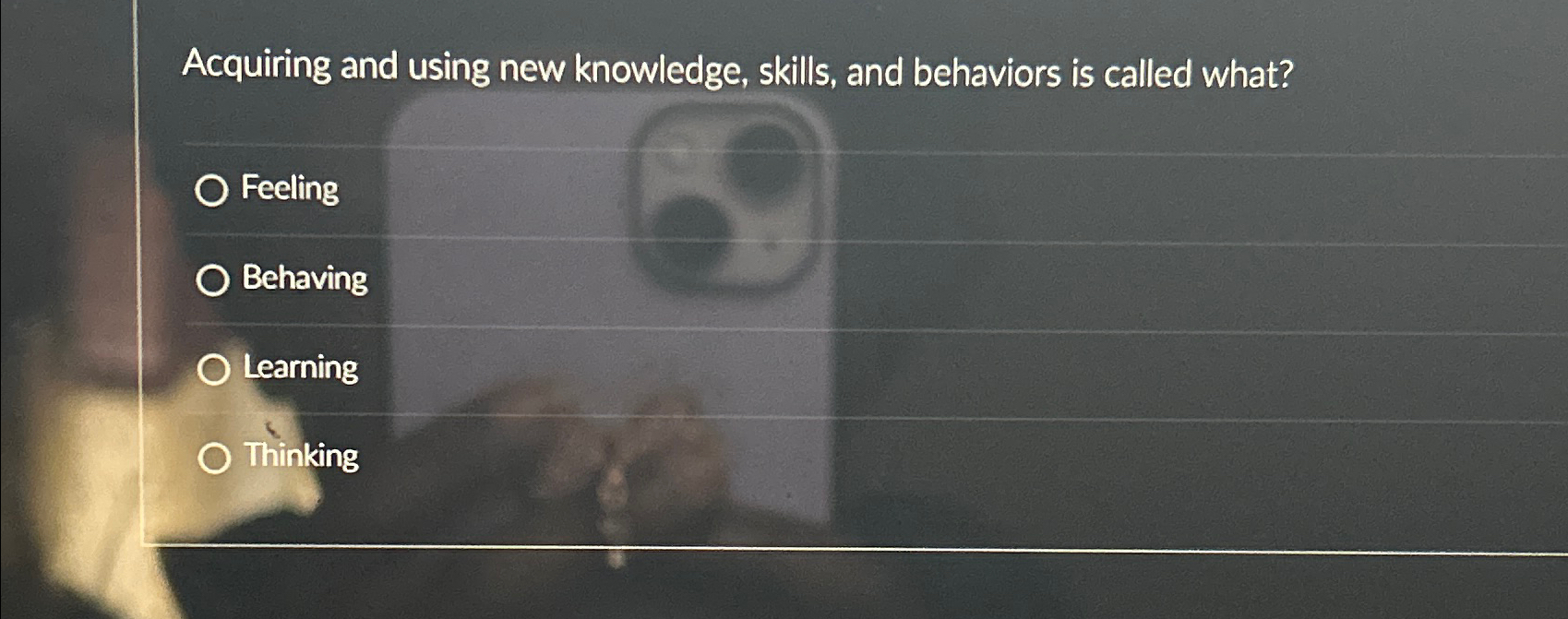 Solved Acquiring and using new knowledge, skills, and | Chegg.com