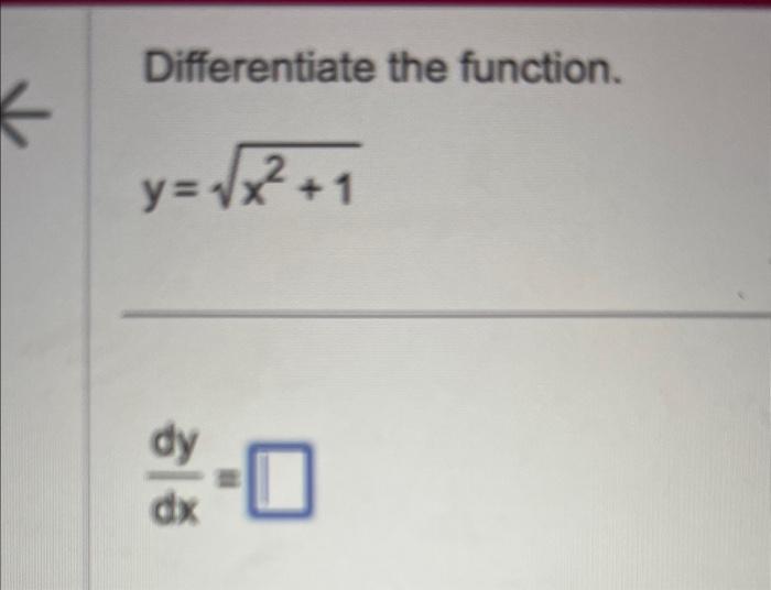 Solved Differentiate the function:*I solved them to the best | Chegg.com
