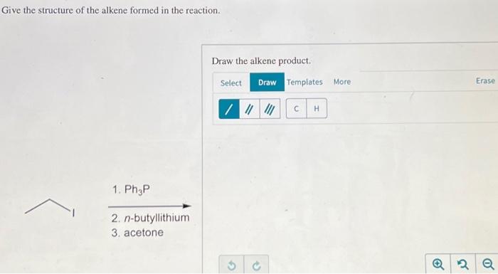 Solved Give the structure of the alkene formed in the | Chegg.com