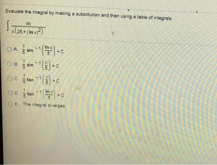 Solved Evaluate the integral by making a substitution and | Chegg.com
