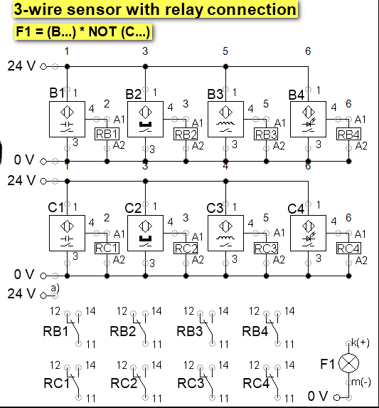 Solved Please connect B.. ﻿and C... ﻿proximity sensors and | Chegg.com