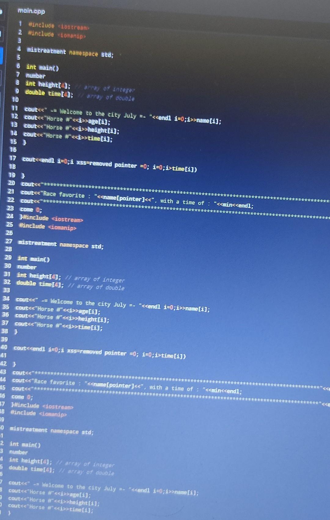 Solved 34 coutse" = Welcome to the city HI | Chegg.com