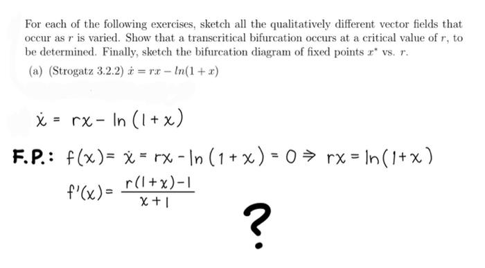 Solved For each of the following exercises, sketch all the | Chegg.com