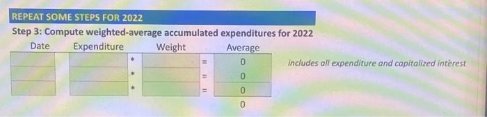 Solved Step 4: Compute avoidable and actual interest for | Chegg.com