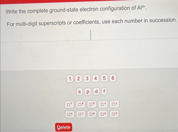 [solved] Write The Complete Ground State Electron Configur