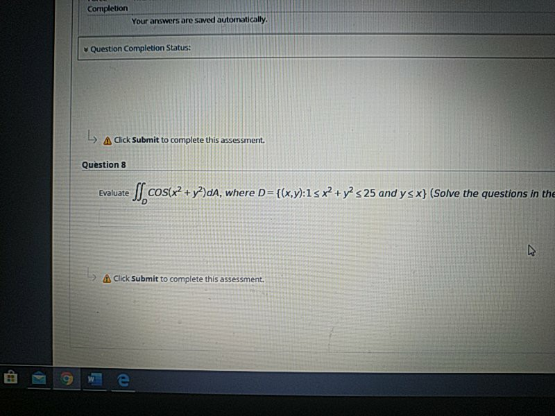 Solved Completion Your answers are saved automatically. | Chegg.com