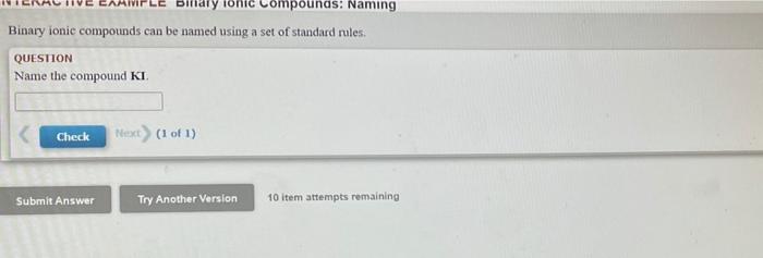 Solved SIMULATION Ionic Compound Formulas References Cations | Chegg.com