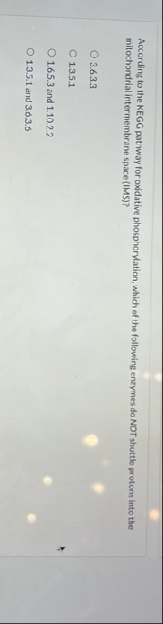 Solved According to the KEGG pathway for oxidative | Chegg.com
