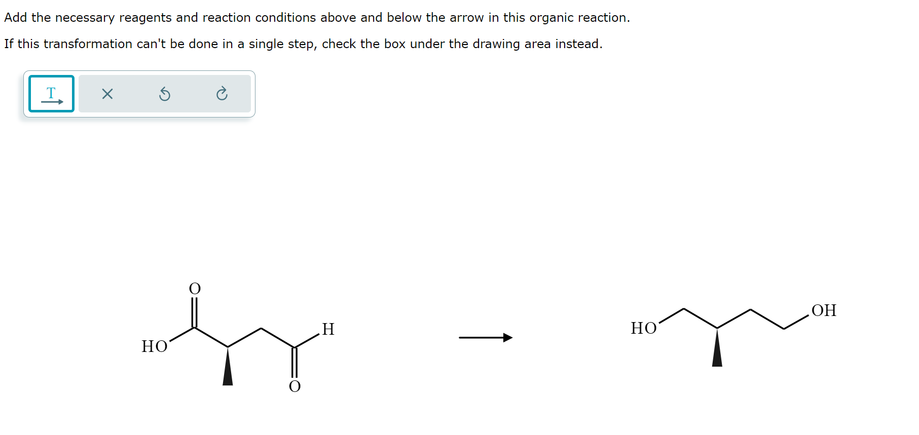 Solved Add the necessary reagents and reaction conditions | Chegg.com