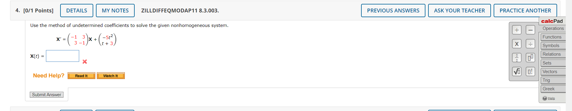 Solved Hello, please solve, thanks. [0/1 | Chegg.com