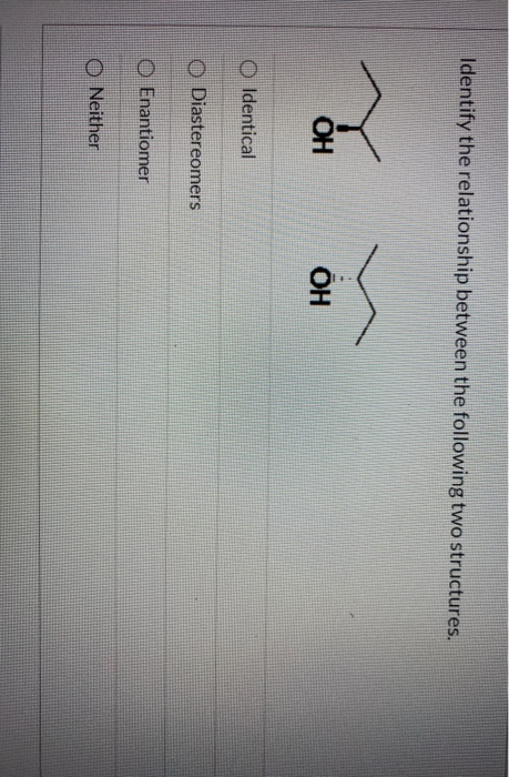 Solved Identify the relationship between the following two | Chegg.com