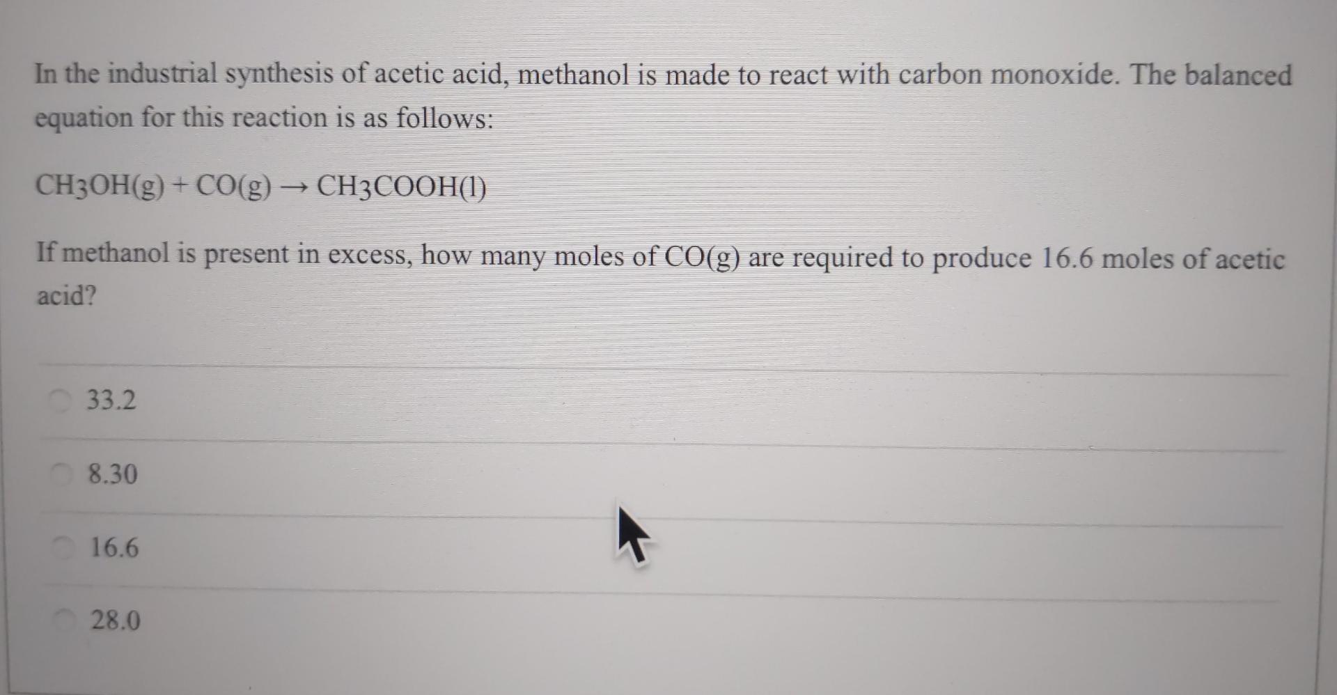 Solved In the industrial synthesis of acid, menthol is made | Chegg.com