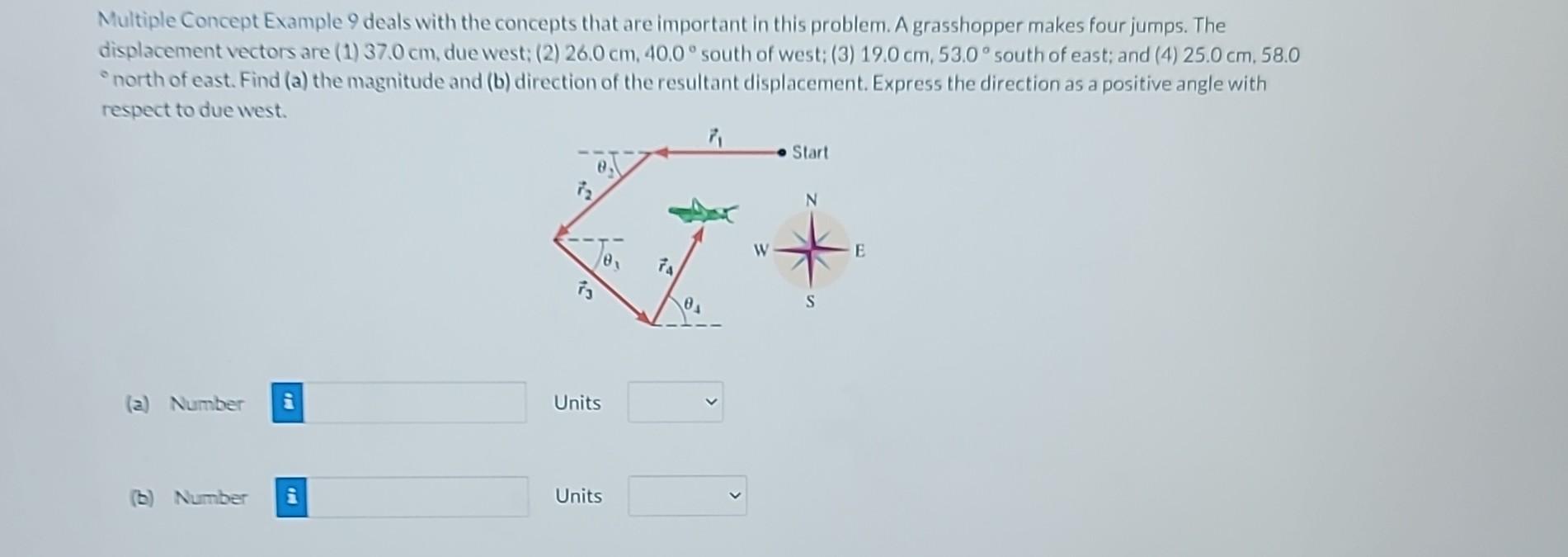 Solved Multiple Concept Example 9 deals with the concepts | Chegg.com